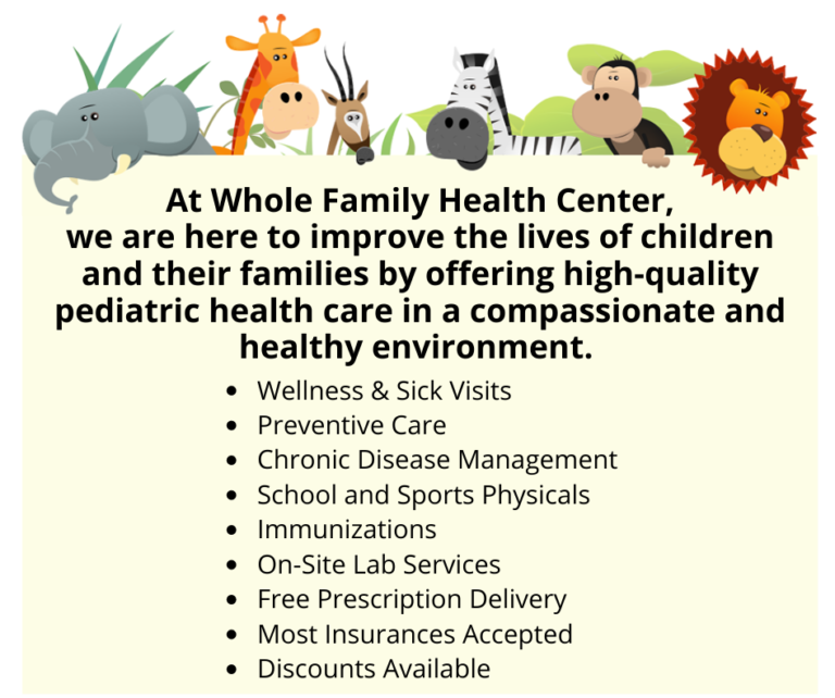 Pediatric Primary Care – Whole Family Health Center